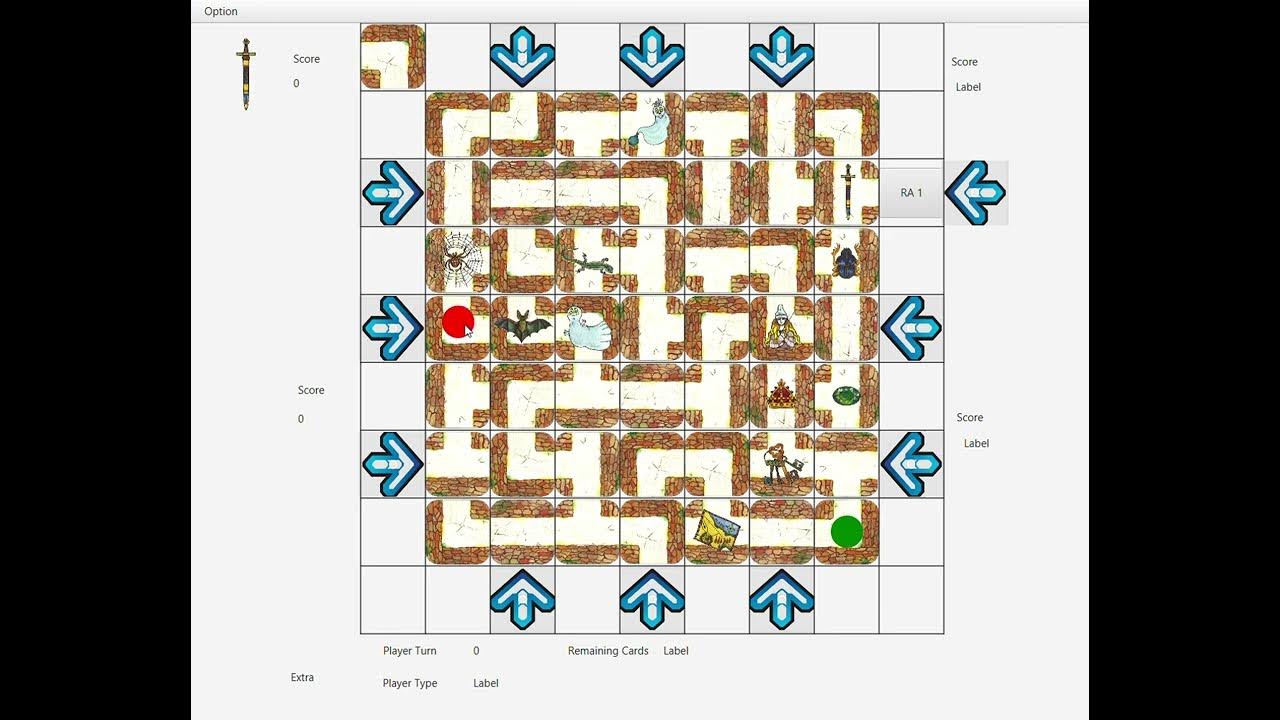 Labyrinth - Multiplayer Java Game with AI Opponents - YouTube