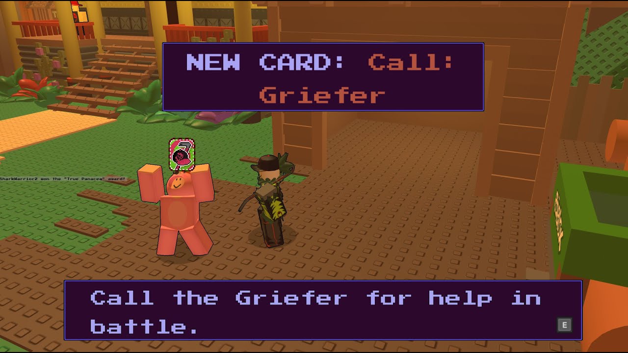 Block Tales "CALL: Griefer" Card! - YouTube