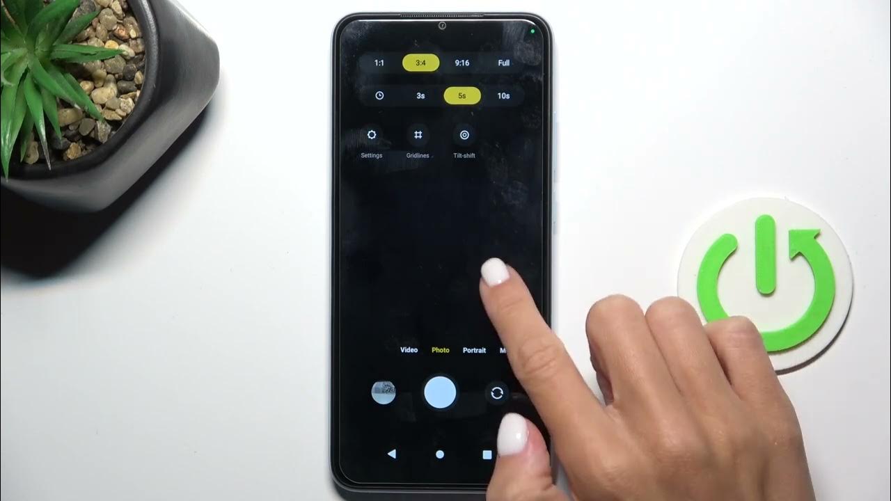 How to Enable Camera Timer on XIAOMI REDMI A2 - Adjust Camera Options - YouTube