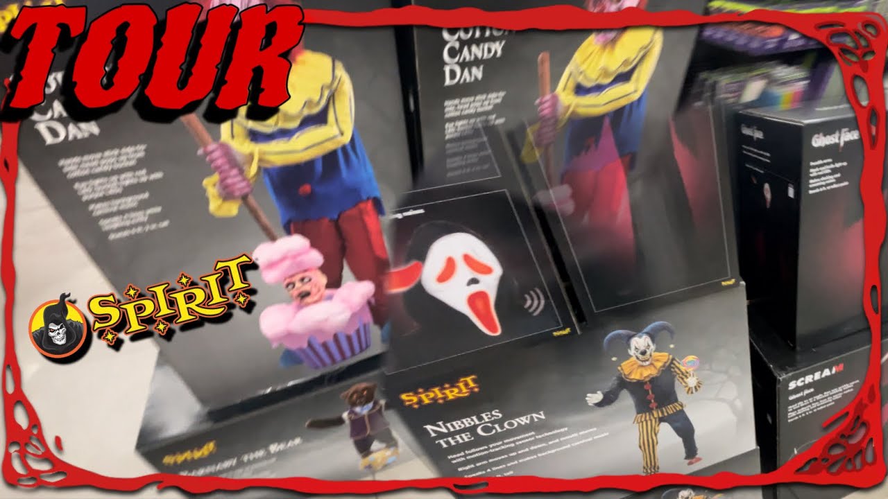 Spirit Halloween 2024 Animatronic Boxes Showcase | 🔵 PLANO TX 🔵 - YouTube
