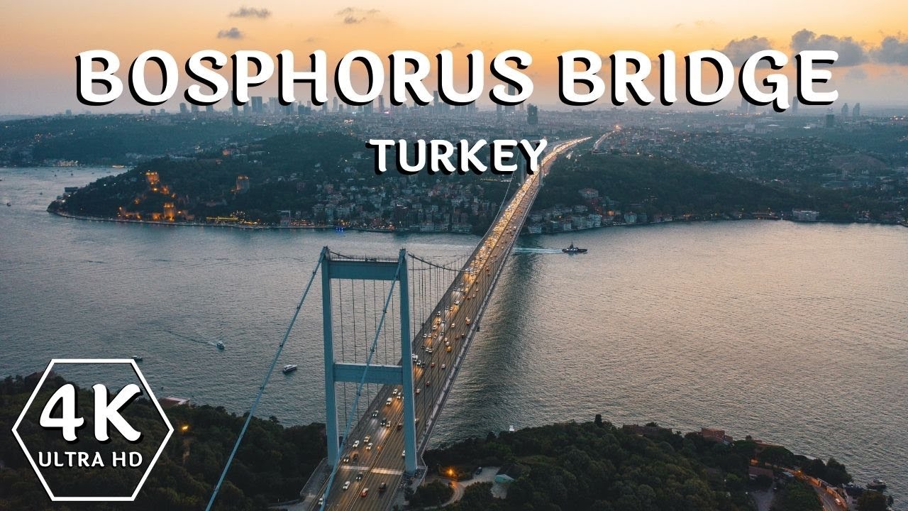 Istanbul Bosphorus Bridge, Turkey | Istanbul Bosphorus Bridge Aerial ...