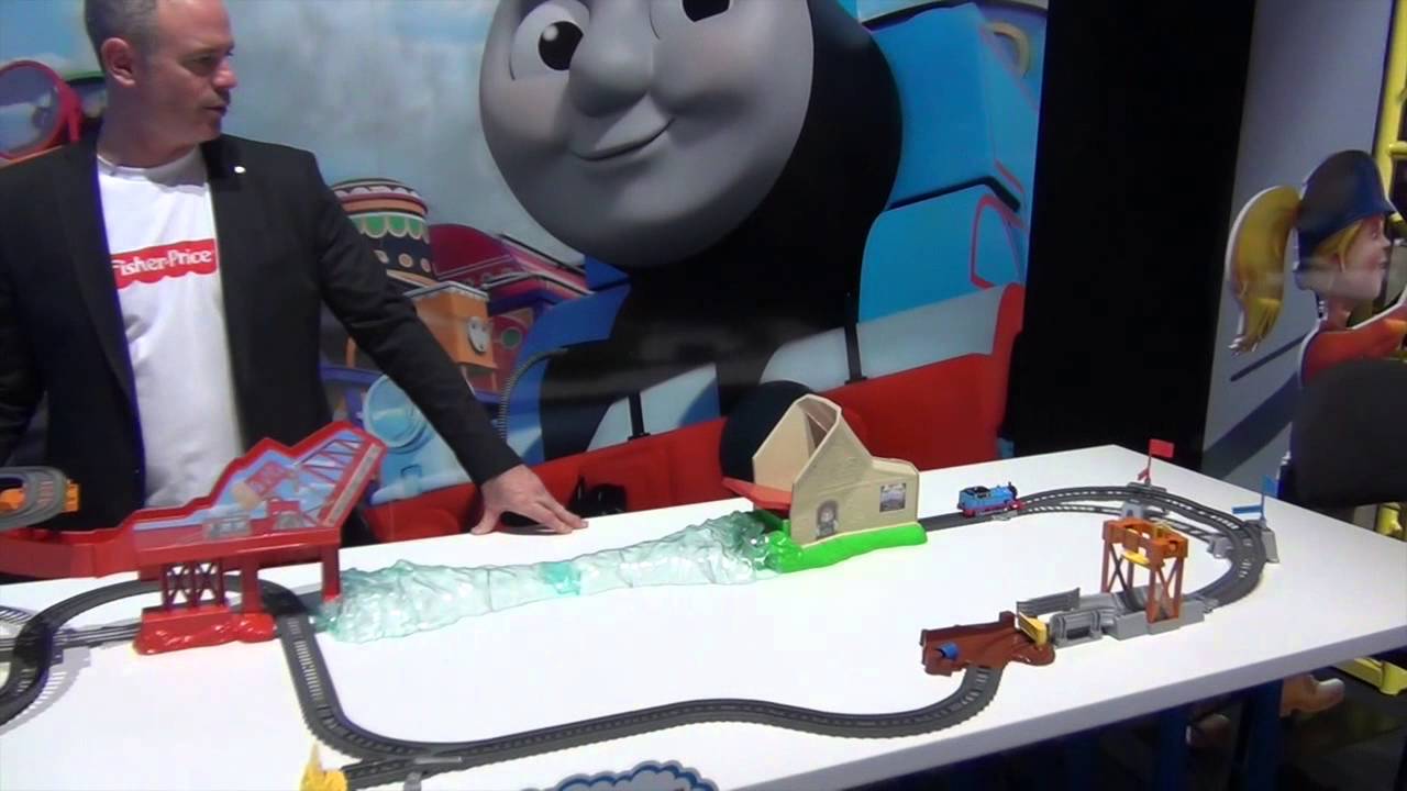 Toy Fair 2016: Thomas Train Flying - YouTube