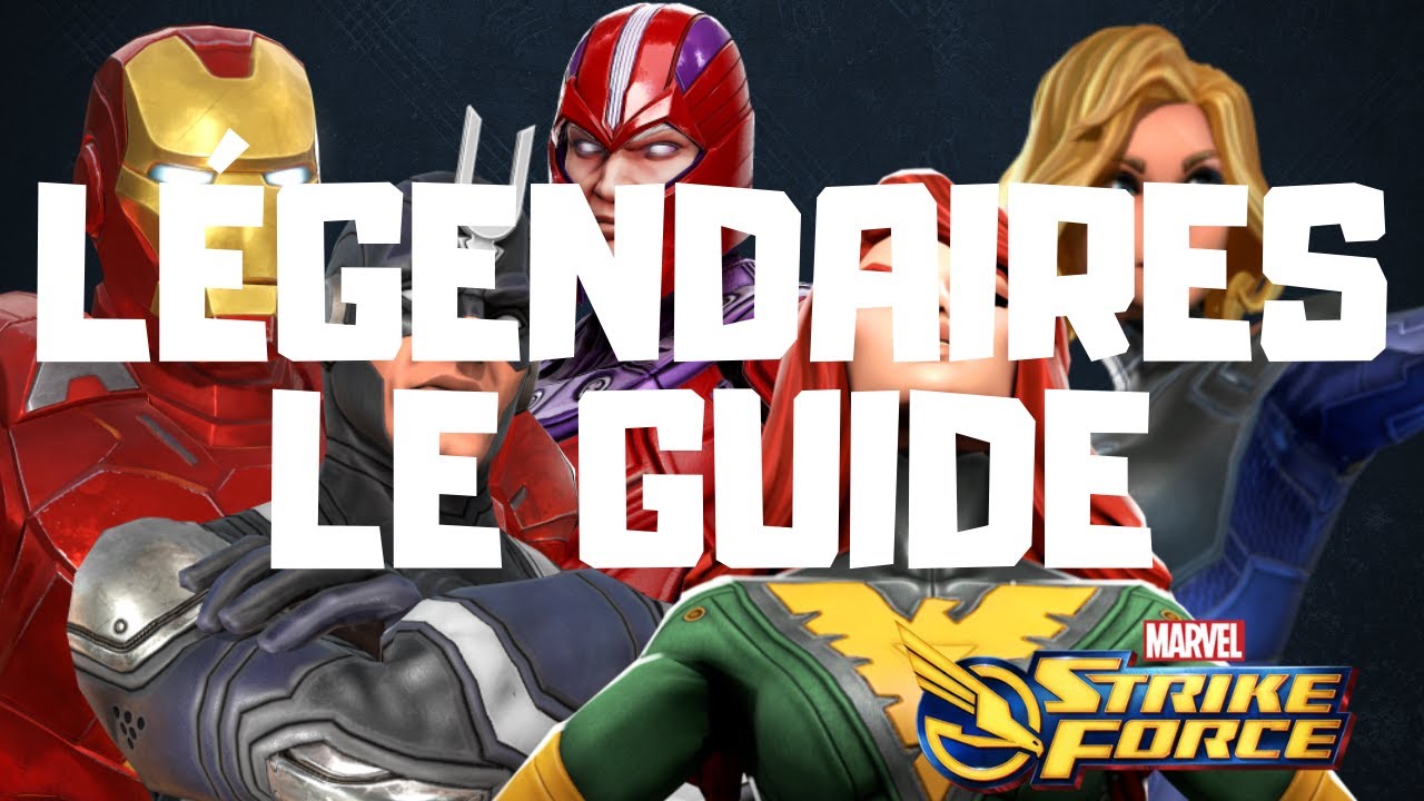 GUIDE : LES LÉGENDAIRES ! - Marvel Strike Force - YouTube