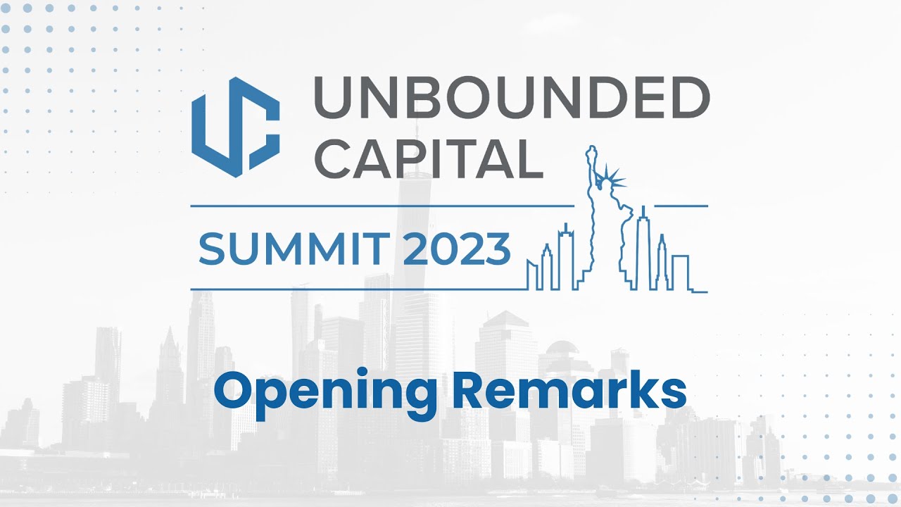 Unbounded Summit 2023: Opening Remarks with Zach Resnick - YouTube