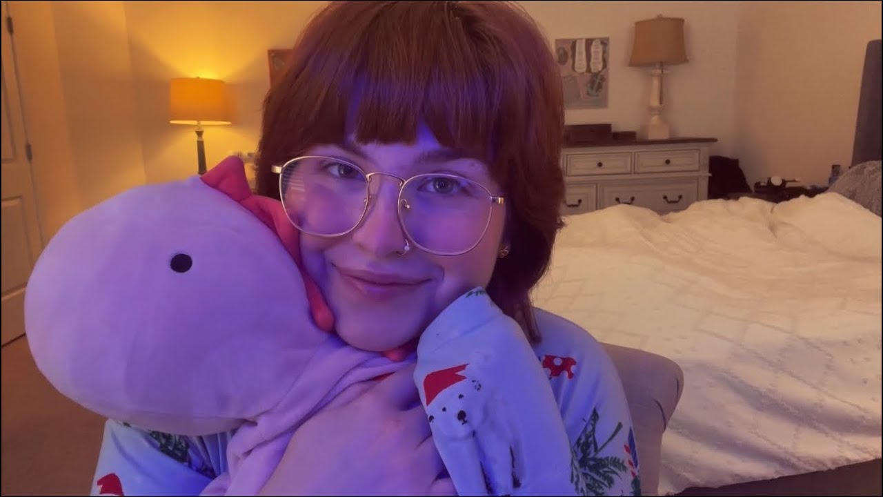 ASMR Autistic Stim with me (autistic awareness, tapping, whispering ...