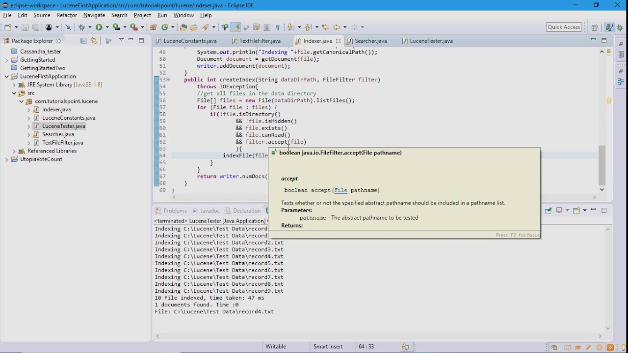 Lucene Tutorial - YouTube