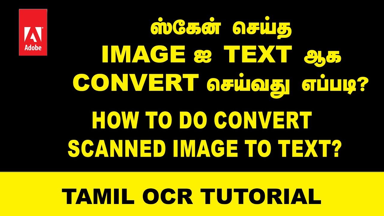 Tamil SCAN Image To Text Tutorial In Tamil YouTube tamil-scan-image-to-text-tutorial-in-tamil-youtube
