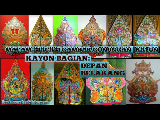 FILOSOFI DAN MAKNA KAYON ATAU GUNUNGAN DALAM WAYANG SENI, 41% OFF