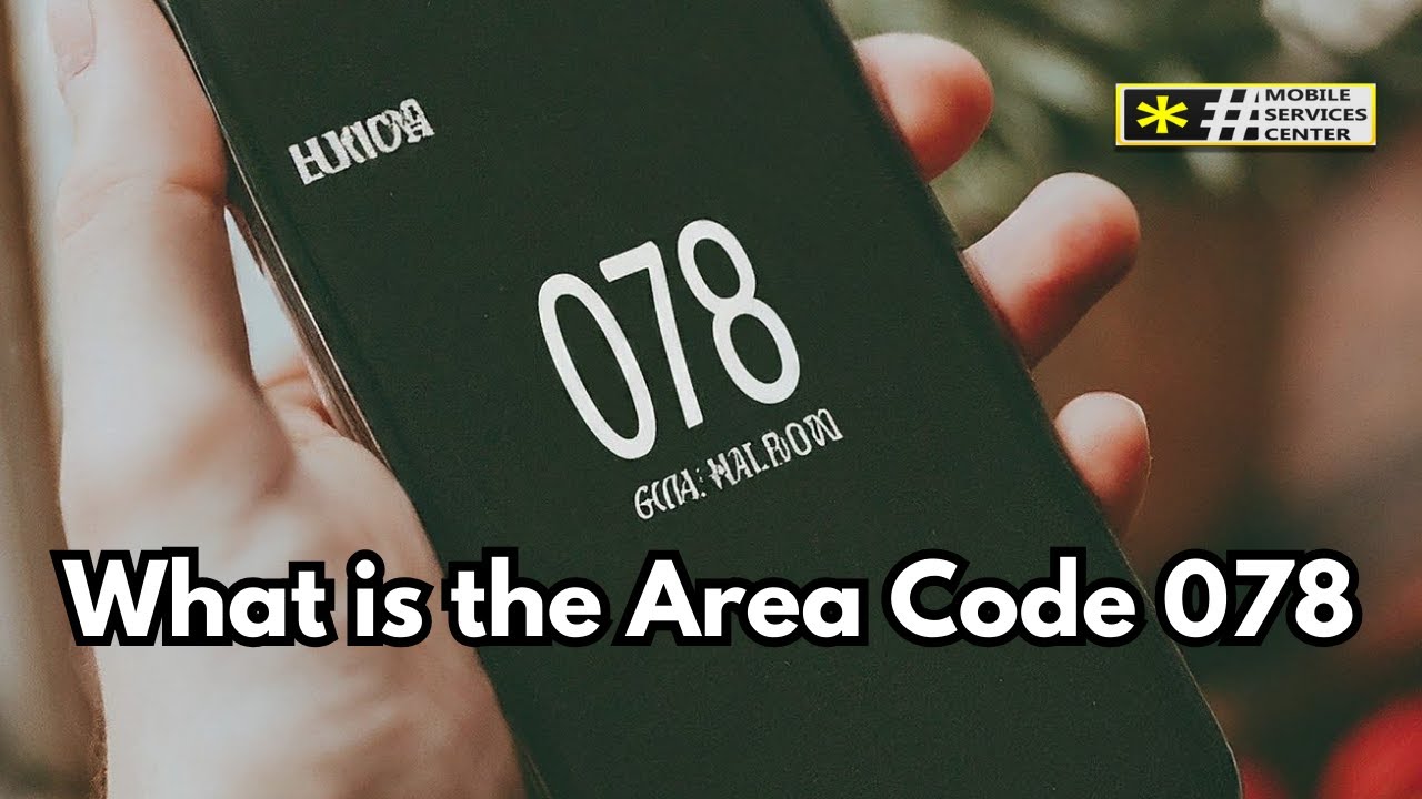 What is the 078 Country Code - YouTube
