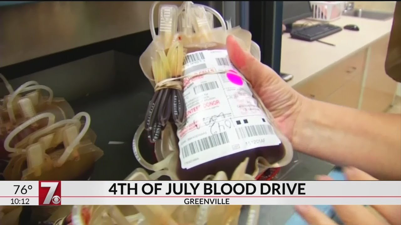 Blood drive to help increase summer blood donations - YouTube
