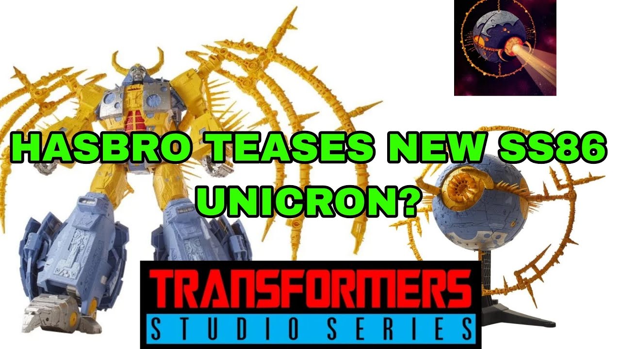 BREAKING! Teaser for NEW Studio Series 86 Unicron COMING? Transformers ...