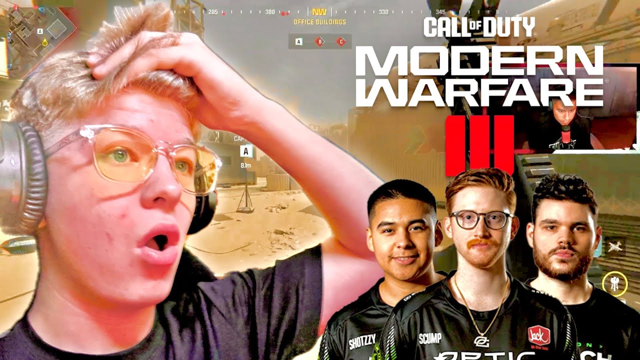 I Watched Scump, Shottzy, And Methodz Win The First EVER Warzone Game ...