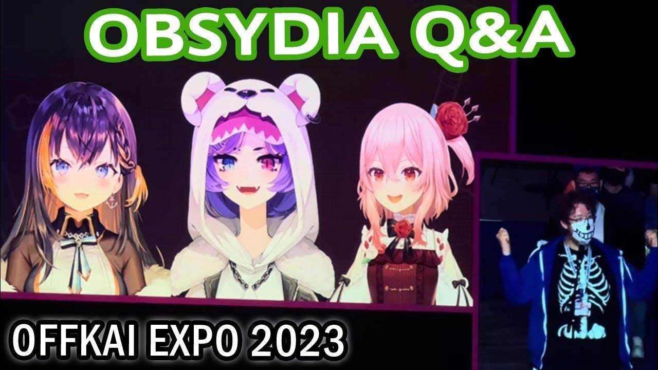 OBSYDIA Q&A Panel - OffKai Expo Gen 2 (2023)【NIJISANJI EN】 - YouTube