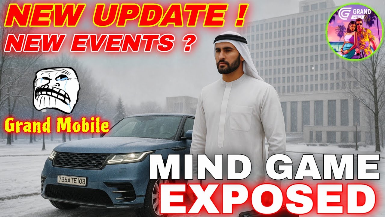 NEW UPDATE NEW WINTER EVENT In Grand Mobile RP Life Simulator Gameplay ...