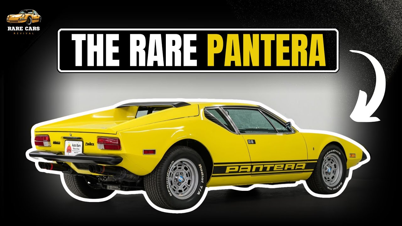 De Tomaso Pantera: The Ferrari Killer You Never Knew Existed | The Rare ...