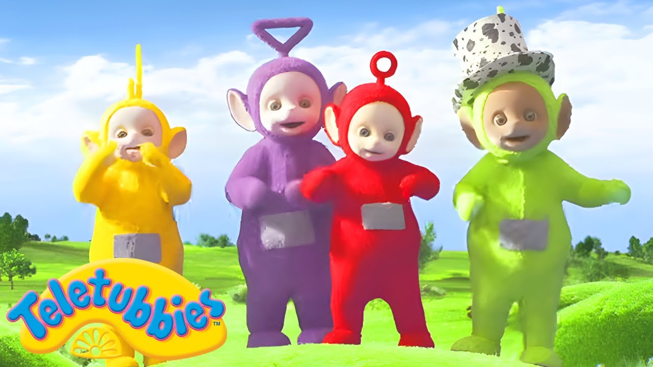 Teletubbies Español Castellano | Los Teletubbies suben y bajan ...