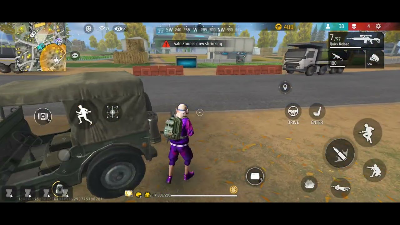 free fire game kill teen Bande NK gamer 550 - YouTube