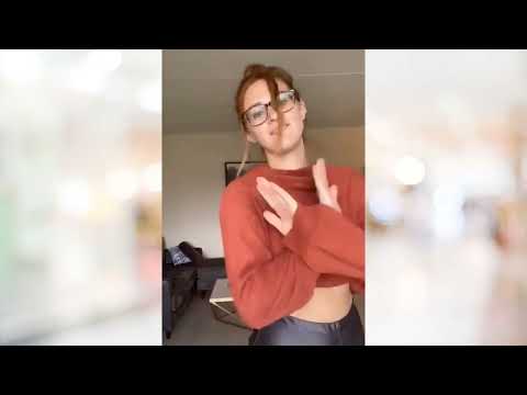 Beautiful Babe With Braless No Bra Challenge Tiktok