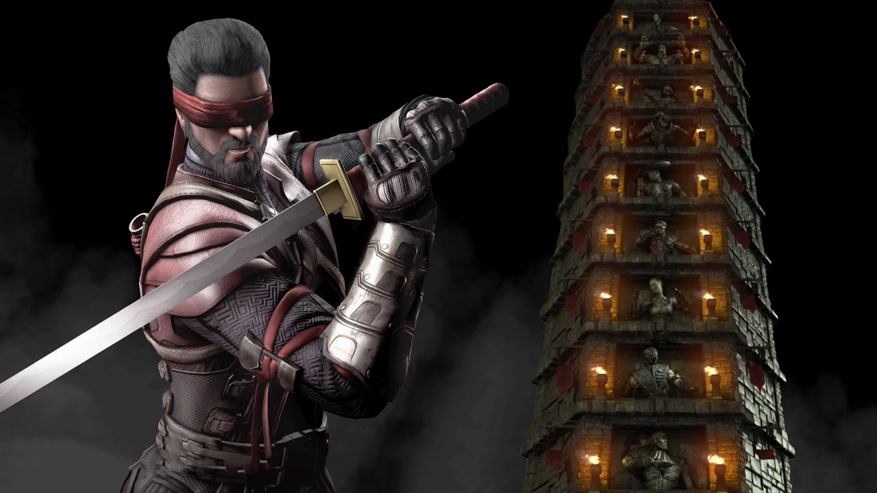 Mortal Kombat XL Kenshi Klassic Towers PS5 Gameplay - YouTube