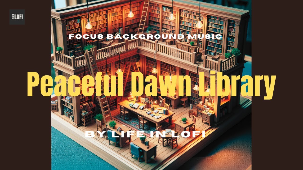 [Life in Lofi] Early Dawn Library Study Music • Peaceful Piano Lofi | 1 ...