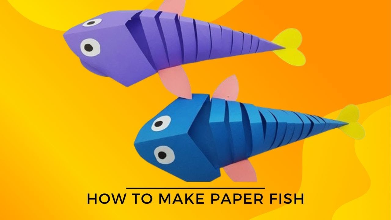 Discover the Art: Step-by-Step Guide on How to Make Paper Fish - YouTube