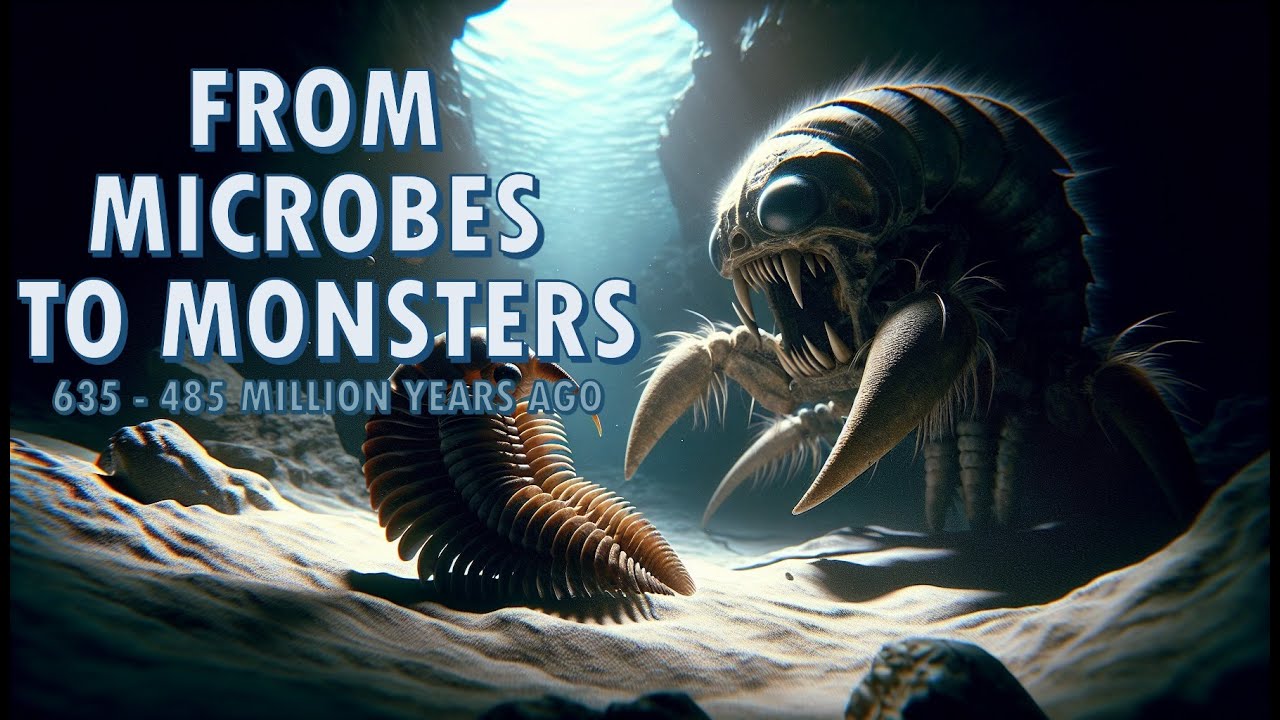 History of Earth E8 - The Cambrian Explosion 4k - From Microbes to ...