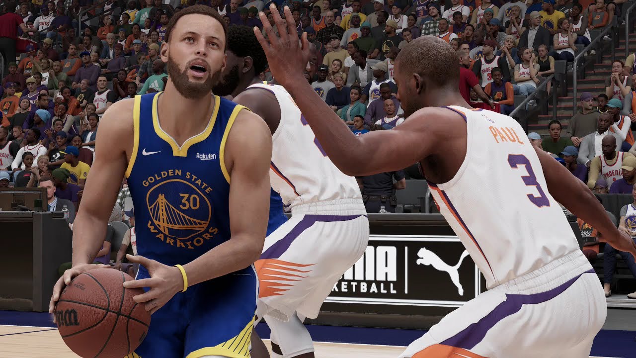 NBA 2K23 Gameplay - Golden State Warriors vs Phoenix Suns - NBA 2K23 ...