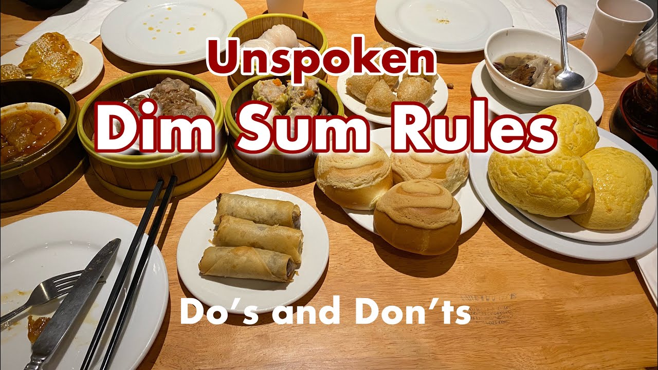 Dim Sum Do’s and Don’ts: A Guide to Proper Etiquette - YouTube