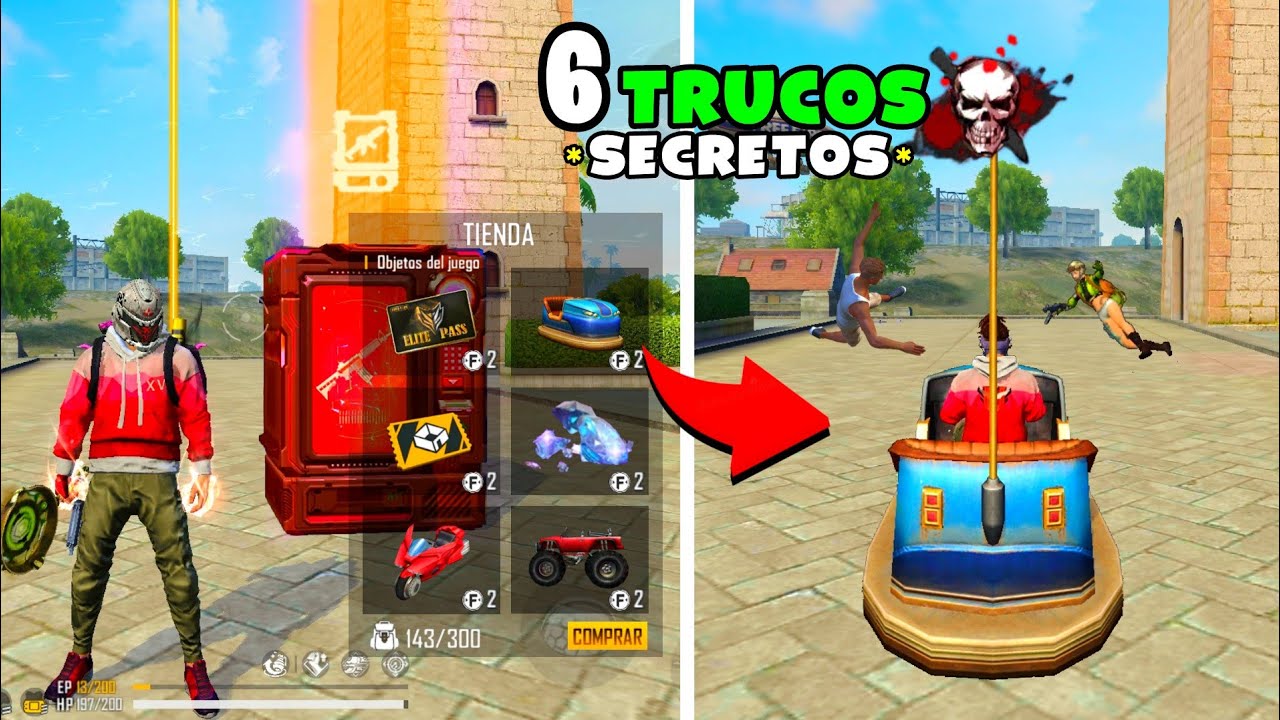 6 Nuevos Trucos Secretos En Free Fire Samsung A3 A5 A6 A7 J1 J2 J5 J7