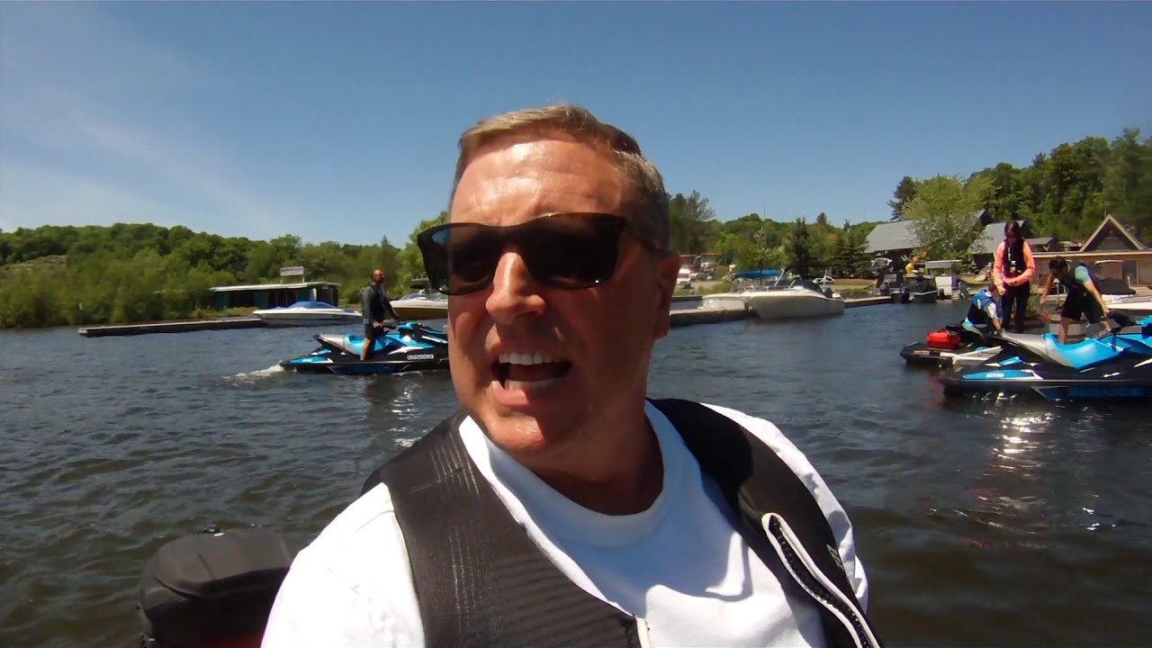 Sea Doo ride on the Muskoka Lakes,Ontario - YouTube