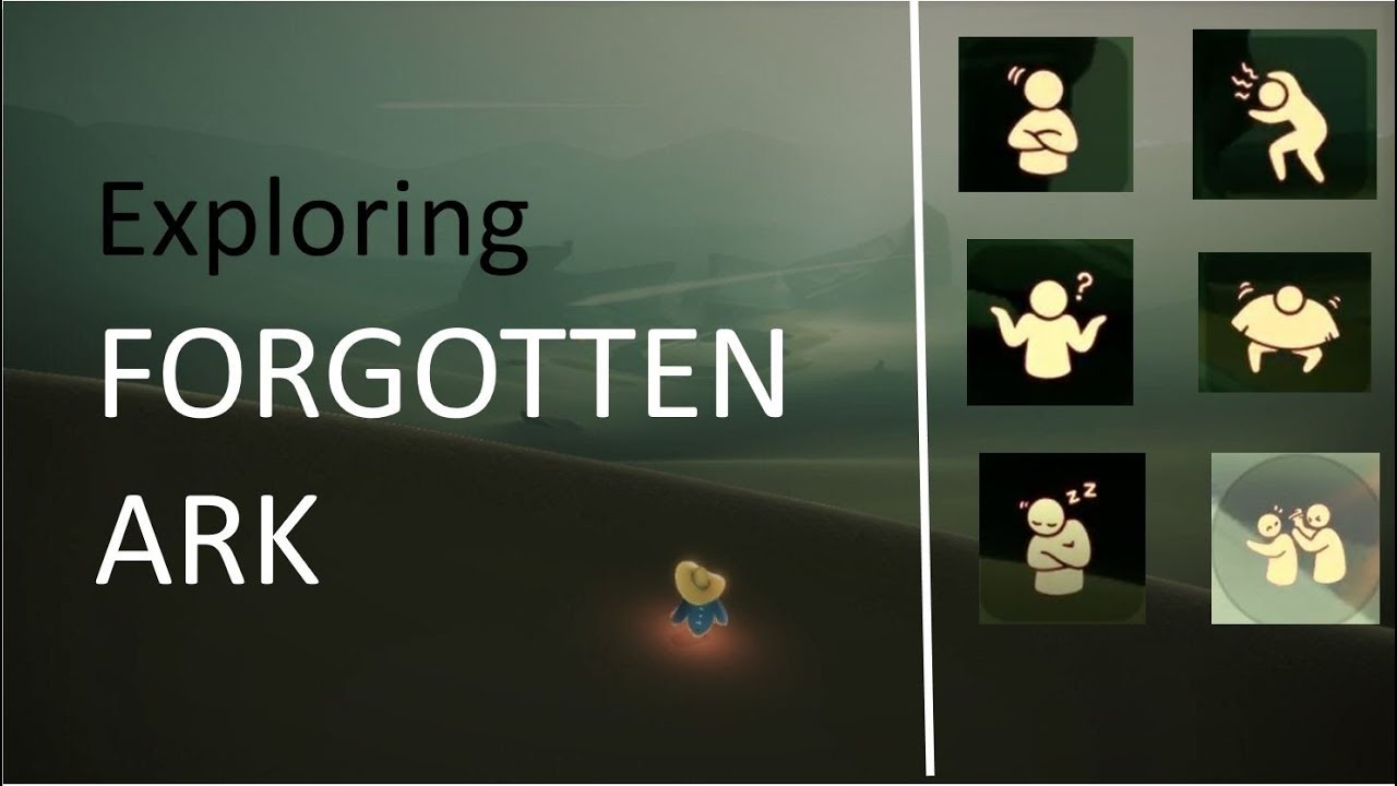 Exploring Forgotten Ark in Golden Wasteland. Sky:Children of Lights ...