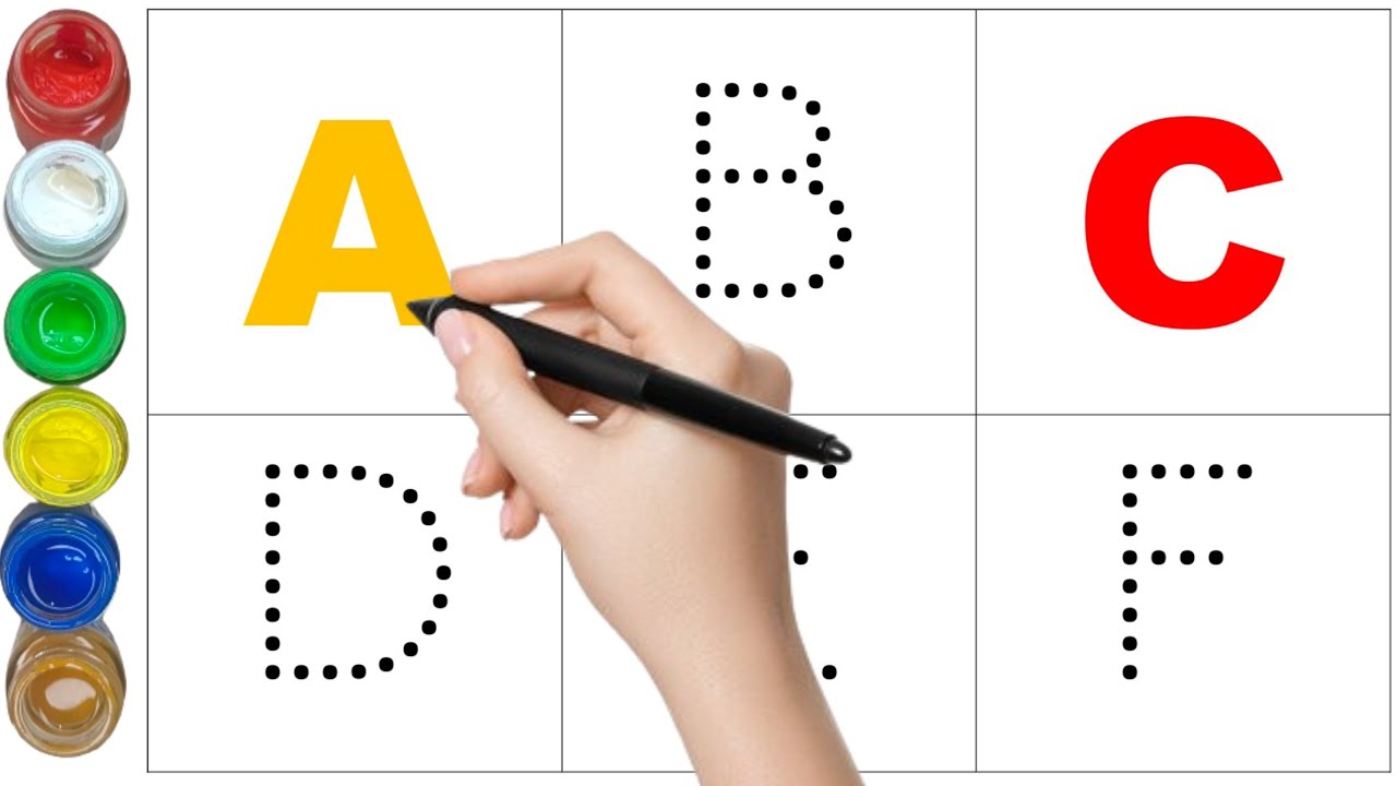 1 to 100 counting, ABCD, alphabet, 123, 123 numbers, one two three, ABC ...