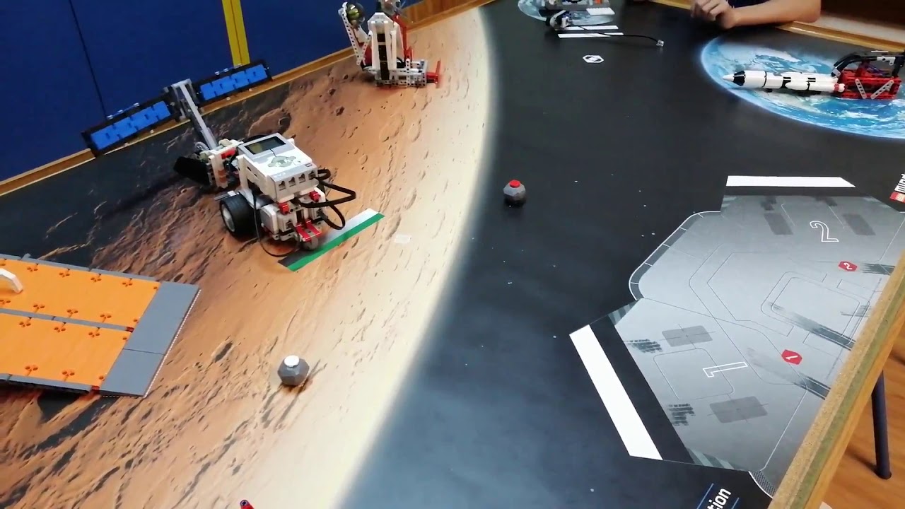 LEGO EV3 Space Challenge Missão Abrir Satélite - YouTube