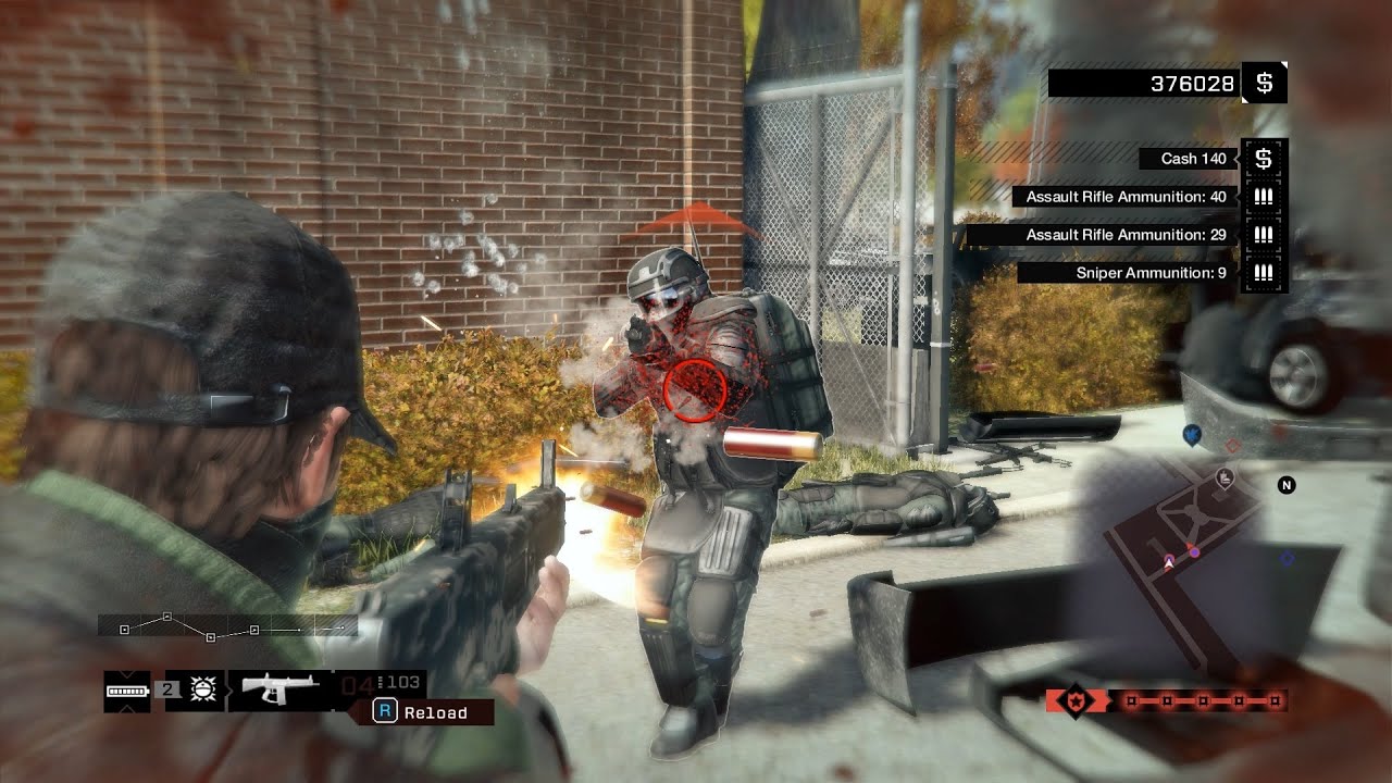 Watch Dogs Aiden Pearce Level 5 Police SWAT Chase Escape - YouTube