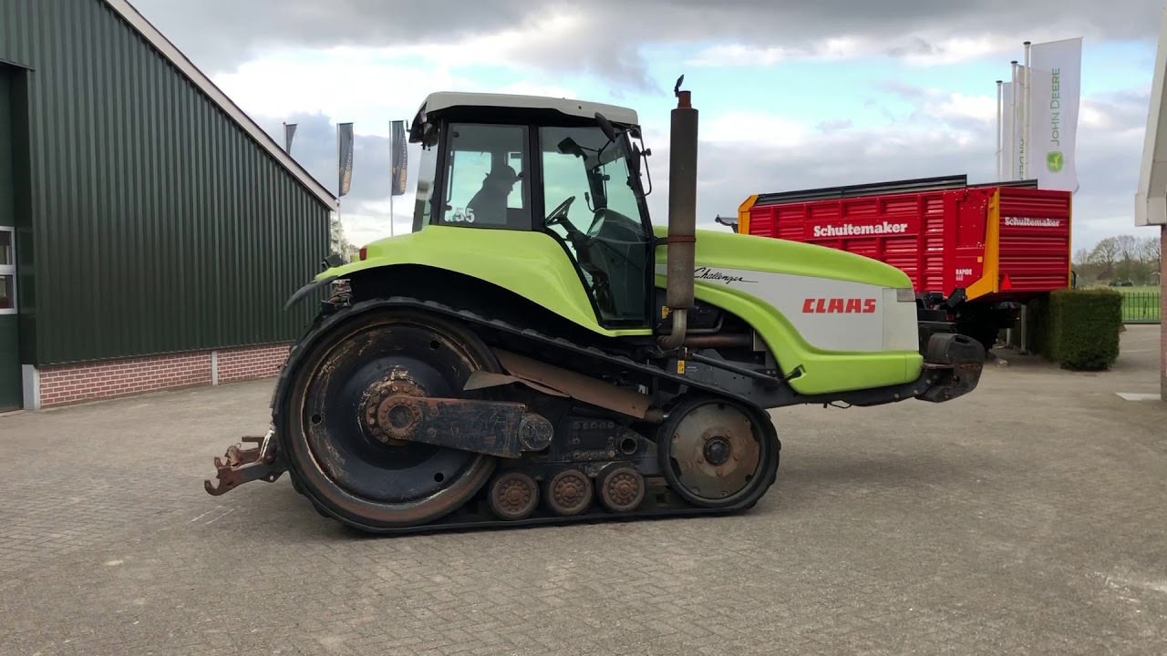 CLAAS CHALLENGER CH55 TRACTOR - YouTube