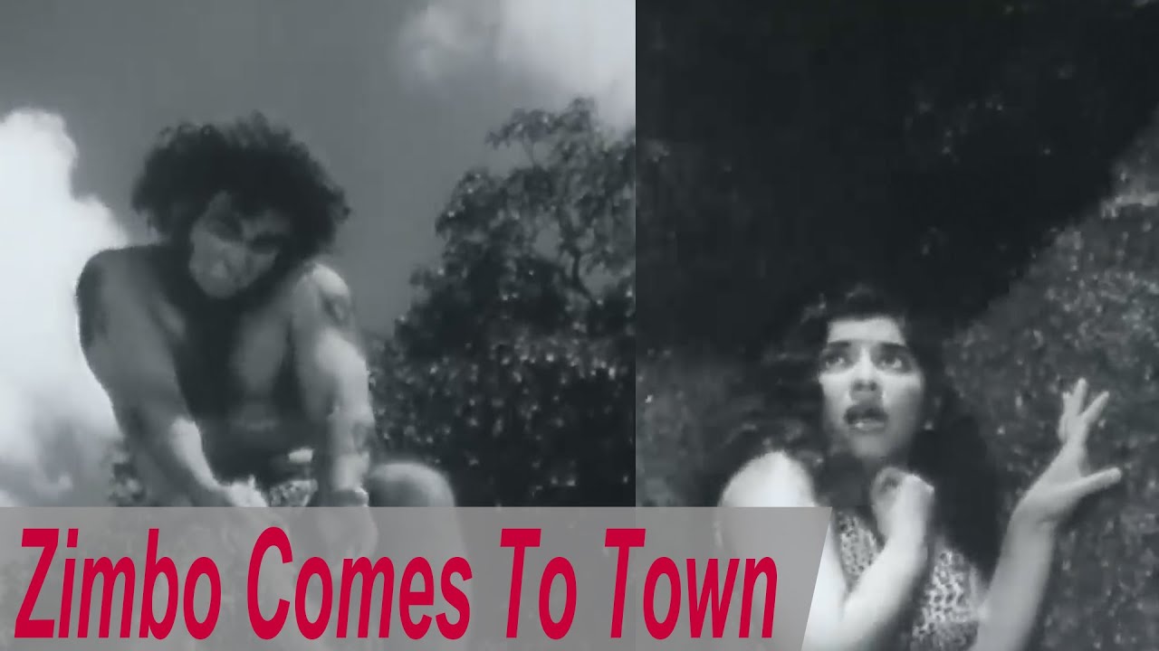 ZIMBO COMES TO TOWN Full Movie HD | Chithra | Shammi | Bhagavan | Hindi ...