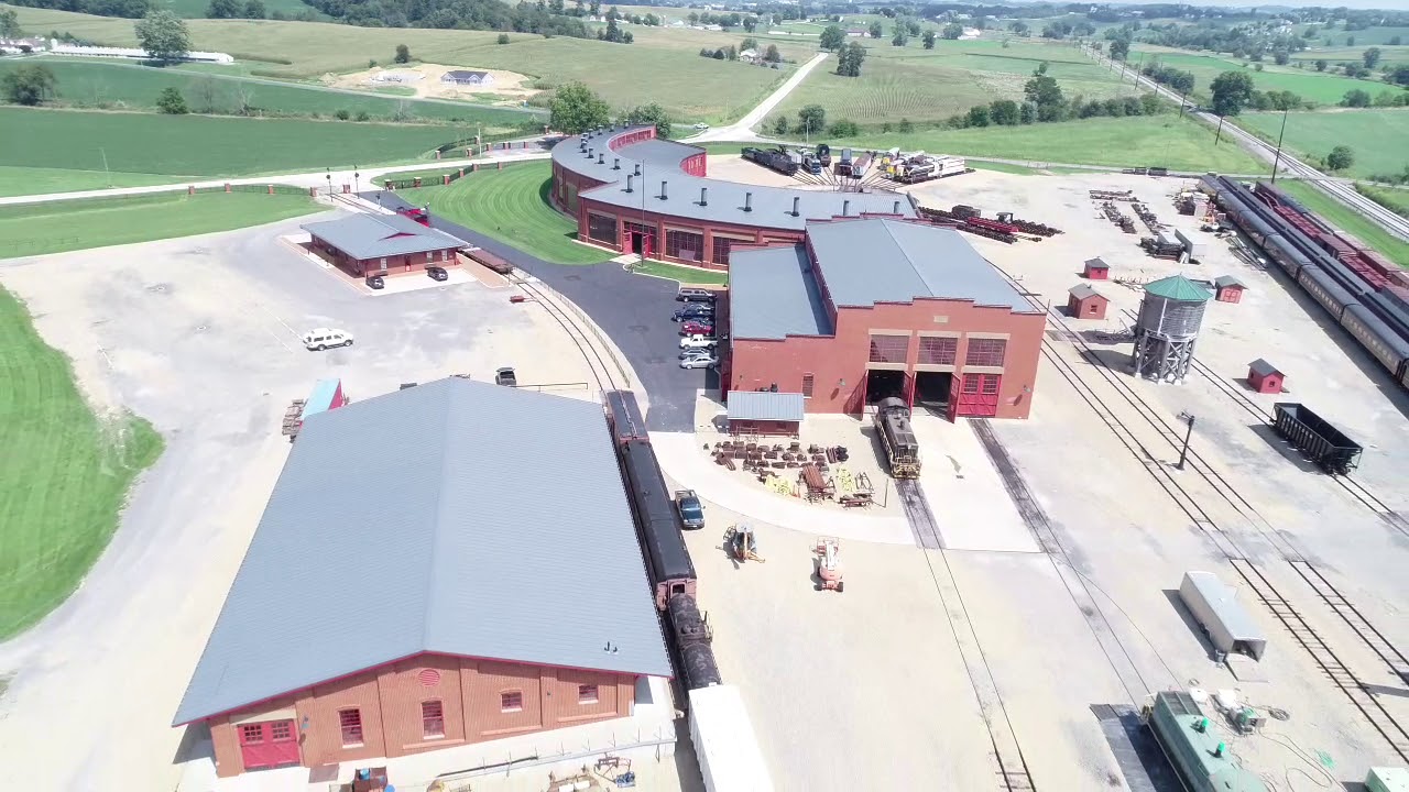 Age of Steam Roundhouse - Aerial Tour - YouTube