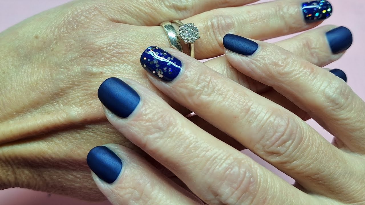 Zoya 'Yves' accented with Orly 'Holy Holo' (topper) - YouTube