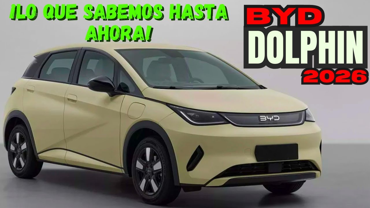 Filtraciones Exclusivas del BYD Dolphin 2026: ¡Descubre lo que Viene! - YouTube