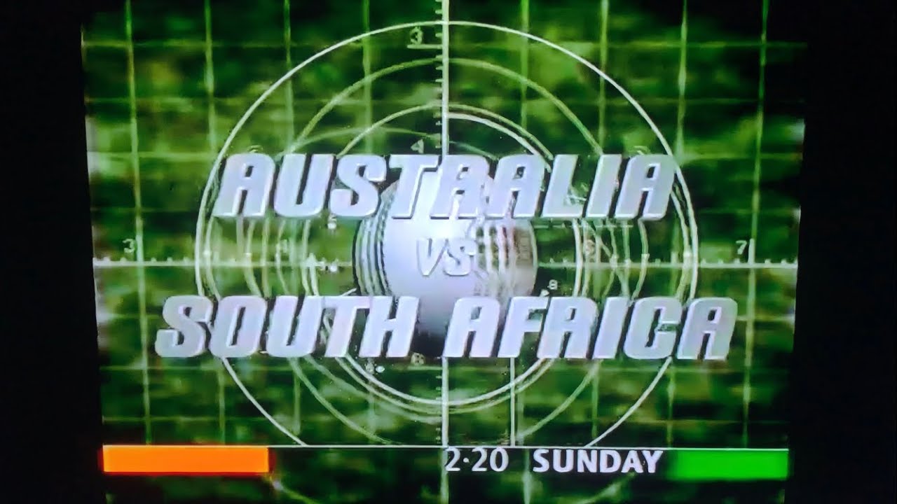 Channel Nine Cricket Australia vs South Africa VB Series 2001/02 Promo ...