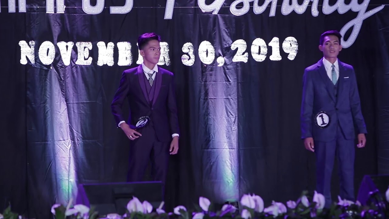 Mr and Miss Campus Personality 2019 QUESTION AND ANSWER (FORMAL DRESS ...