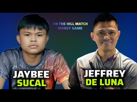 Jeffrey De Luna gives Handicap Jaybee Sucal 456789-10 | 10 Ball Race to 15 on the hill match