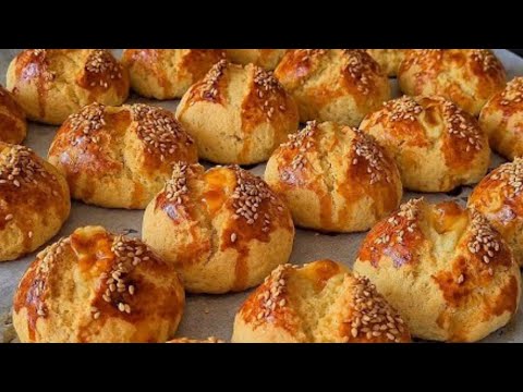 İDDİA EDİYORUM ❗️BU TARİFİ DAHA ÖNCE DENEMEDİNİZ ✋MISIR UNLU MAYASIZ POĞAÇA TARİFİ💯#poğaçatarifi