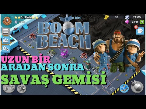BOOM BEACH SAVAŞ GEMİSİ BAŞLADI - #ZaMazinGo #SavaşGemisi