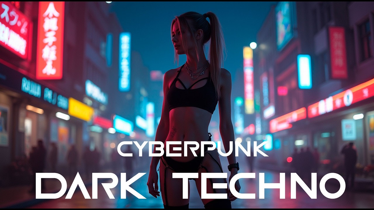 Clubbing Dark Techno | Cyberpunk Melodic Dark Techno | EDM & Electro Techno - YouTube