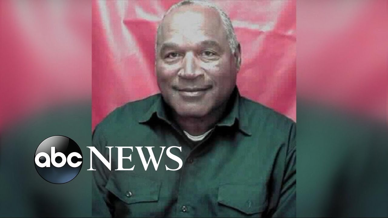 OJ Simpson Seen Smiling in New Mug Shot - YouTube