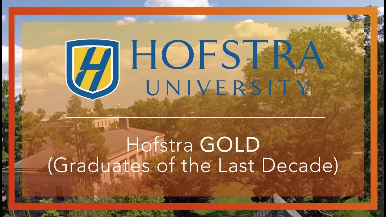 Hofstra GOLD (Graduates of the Last Decade) - YouTube