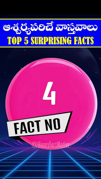 Top 5 Surprising Facts in Telugu | Interesting Facts Short Video #shorts #trending # ...