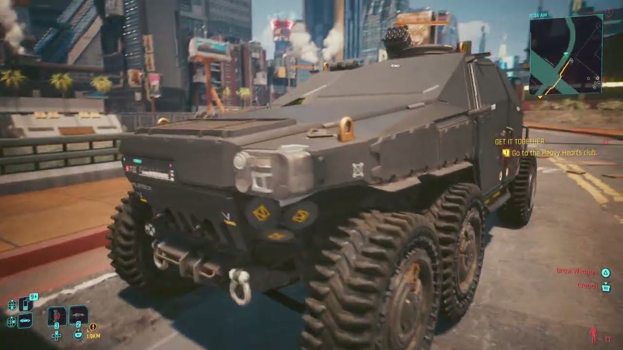 Cyberpunk 2077 Phantom Liberty (Militech "Hellhound")AWD 2049-2077 ...