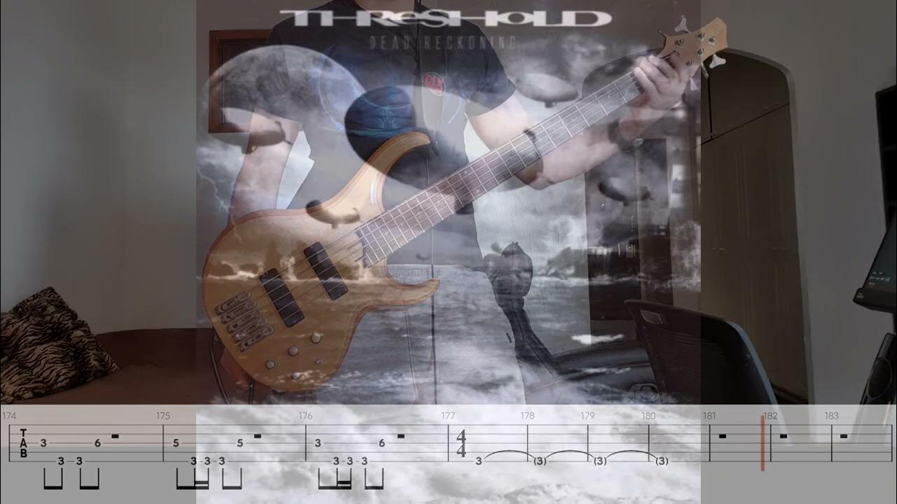 Threshold - Fighting for Breath Bass Cover With Tabs - YouTube